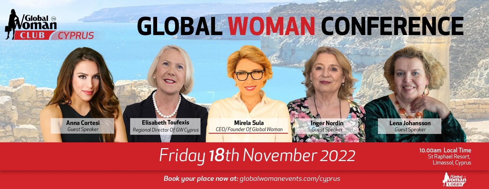 GLOBAL WOMAN CONFERENCE CYPRUS 2022